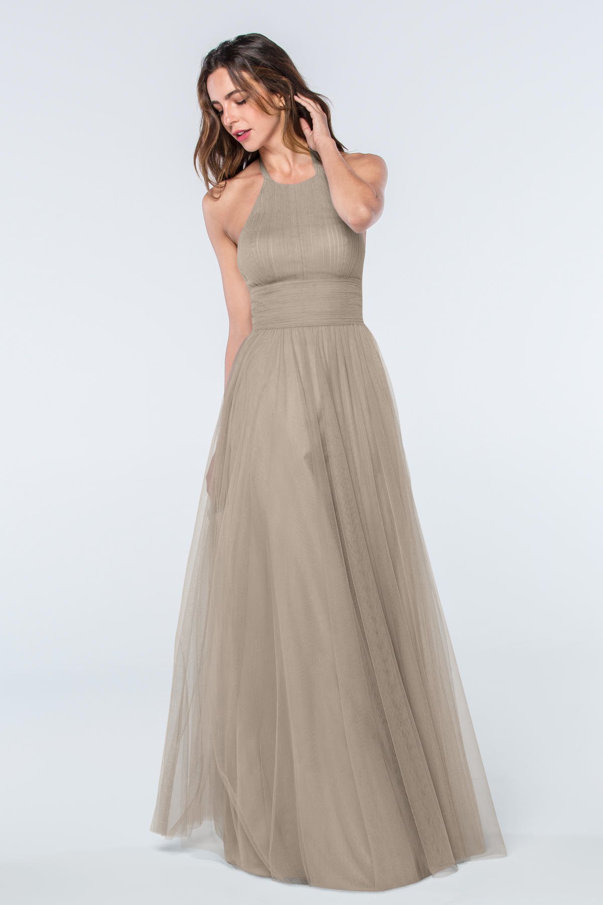 Sandstone Color Dress