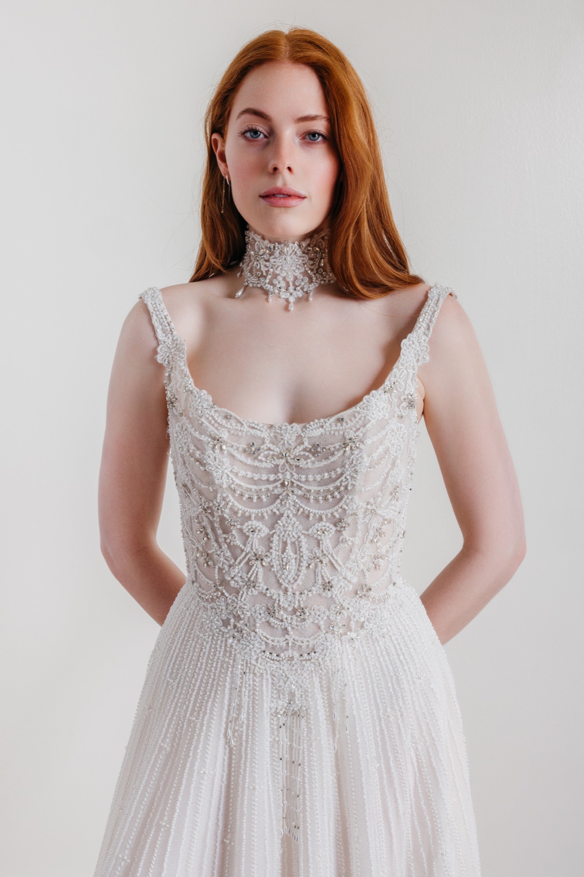 Joan Choker 55908 | Bridal Accessories | Willowby