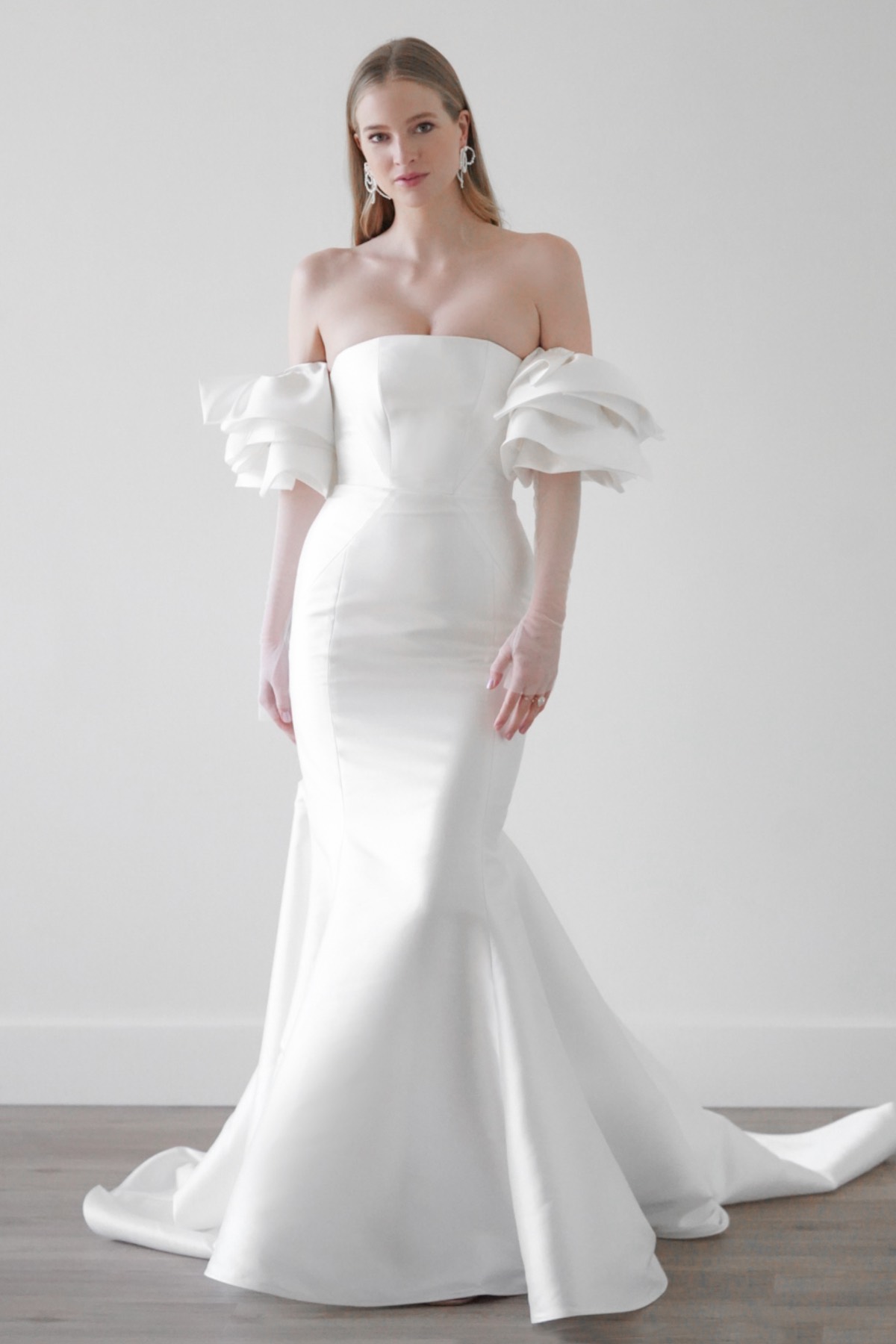 Bunny with Sleeves 66334B | Watters Brides | Watters