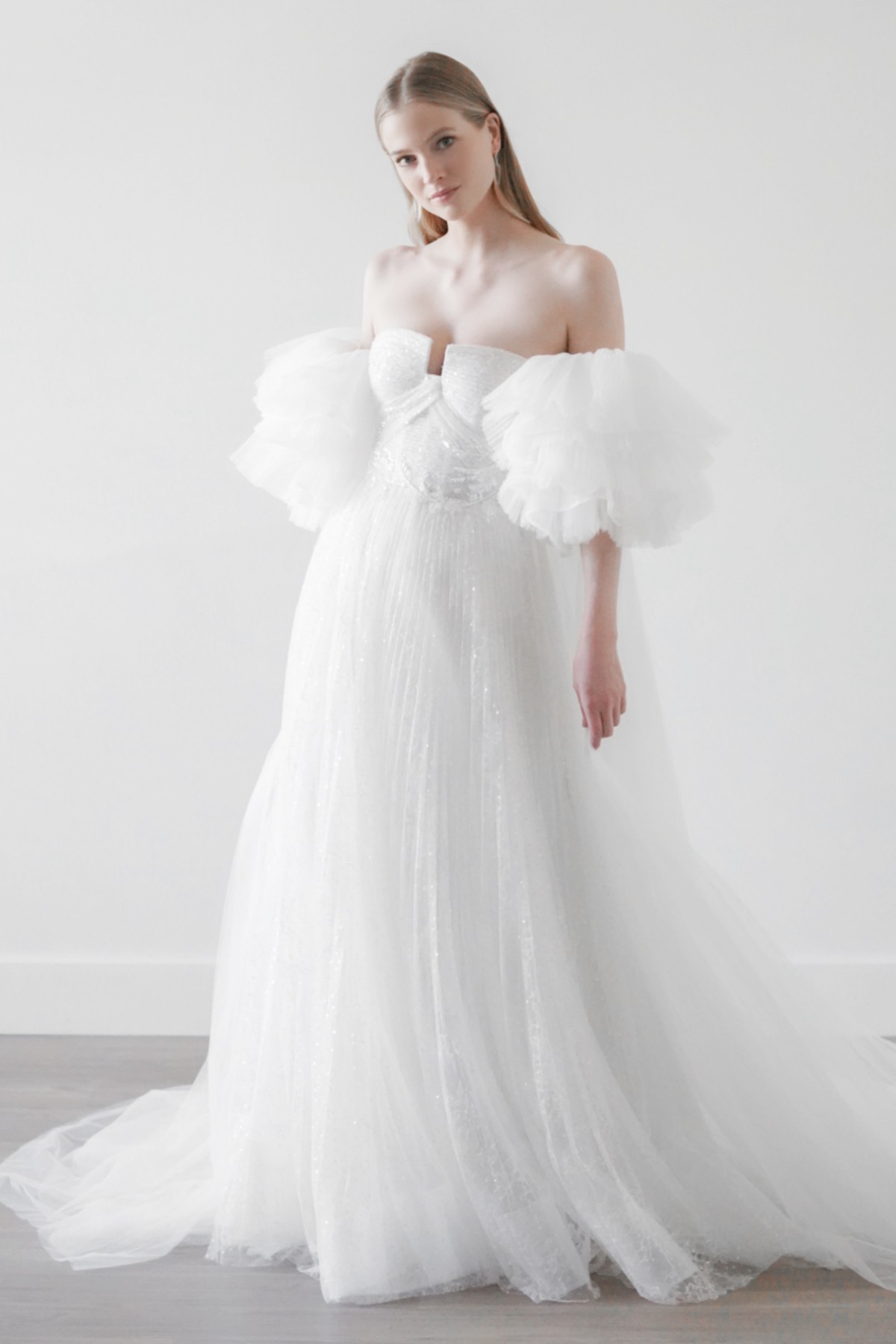 Danae Cape 66901B | Bridal Accessories | Watters